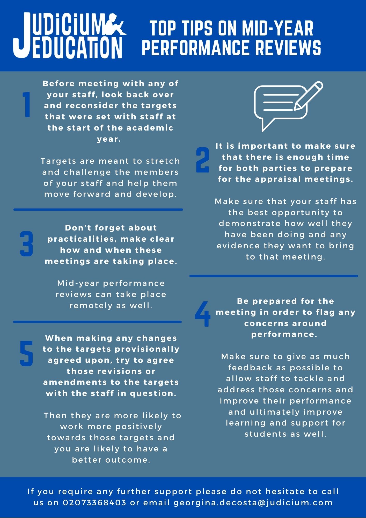 HR Mid-Year Performance reviews | Judicium Education